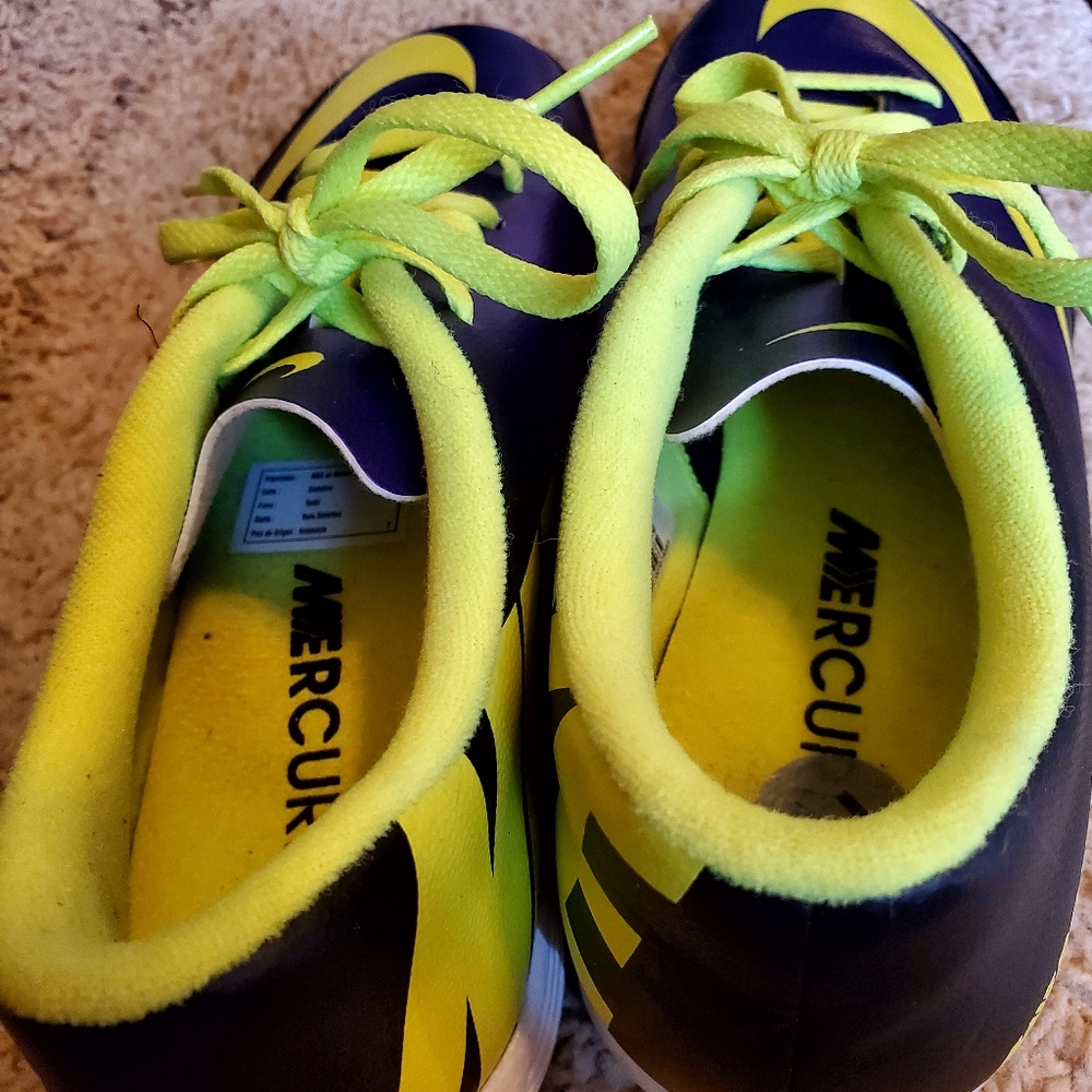 Nike Mercurial Vortex Tf Purple Indoor Soccer Sneaker… - Gem